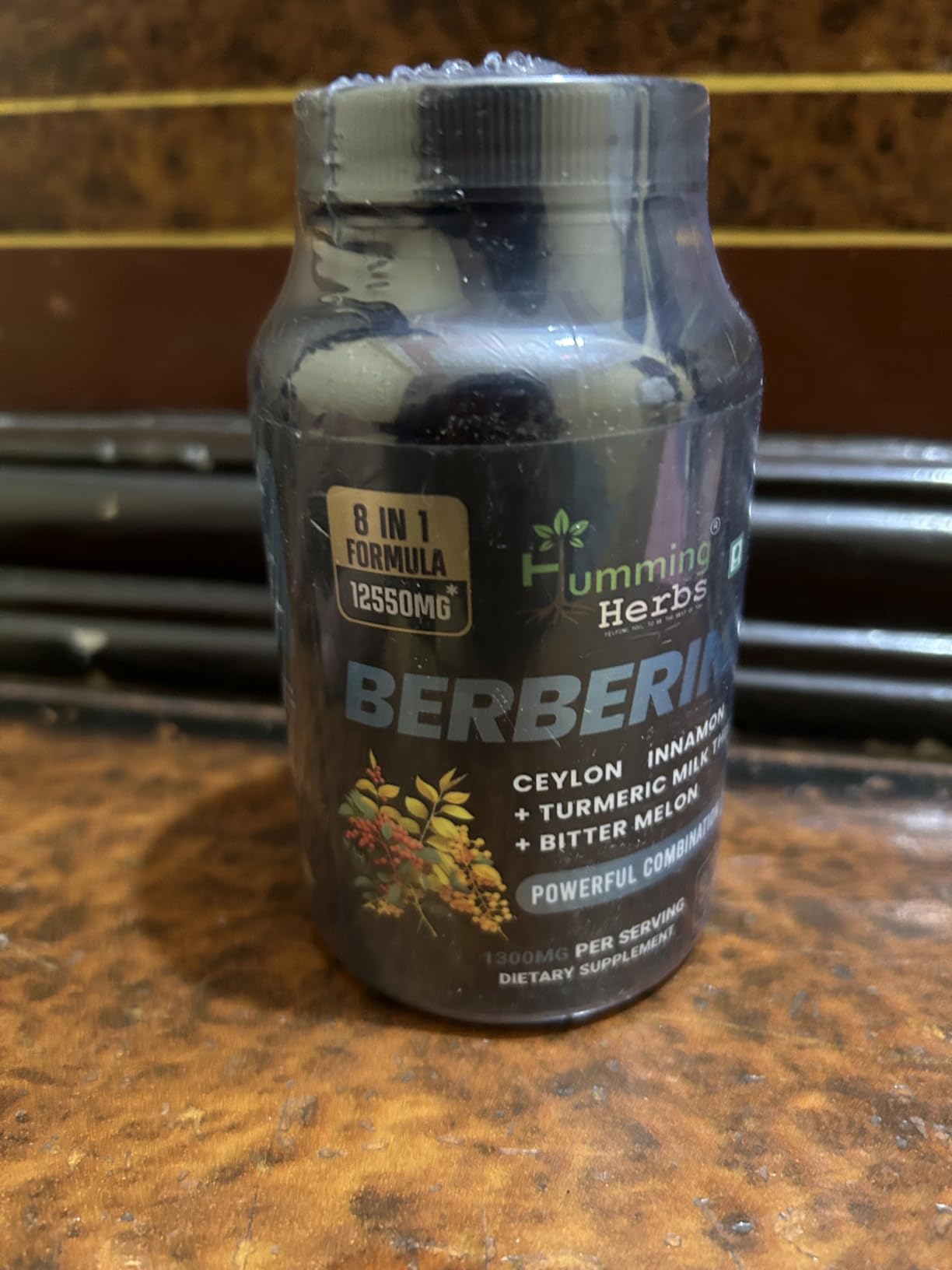 Humming Herbs Berberine | 8in1 | 90 Caps | 13100mg | with Bitter Melon ...
