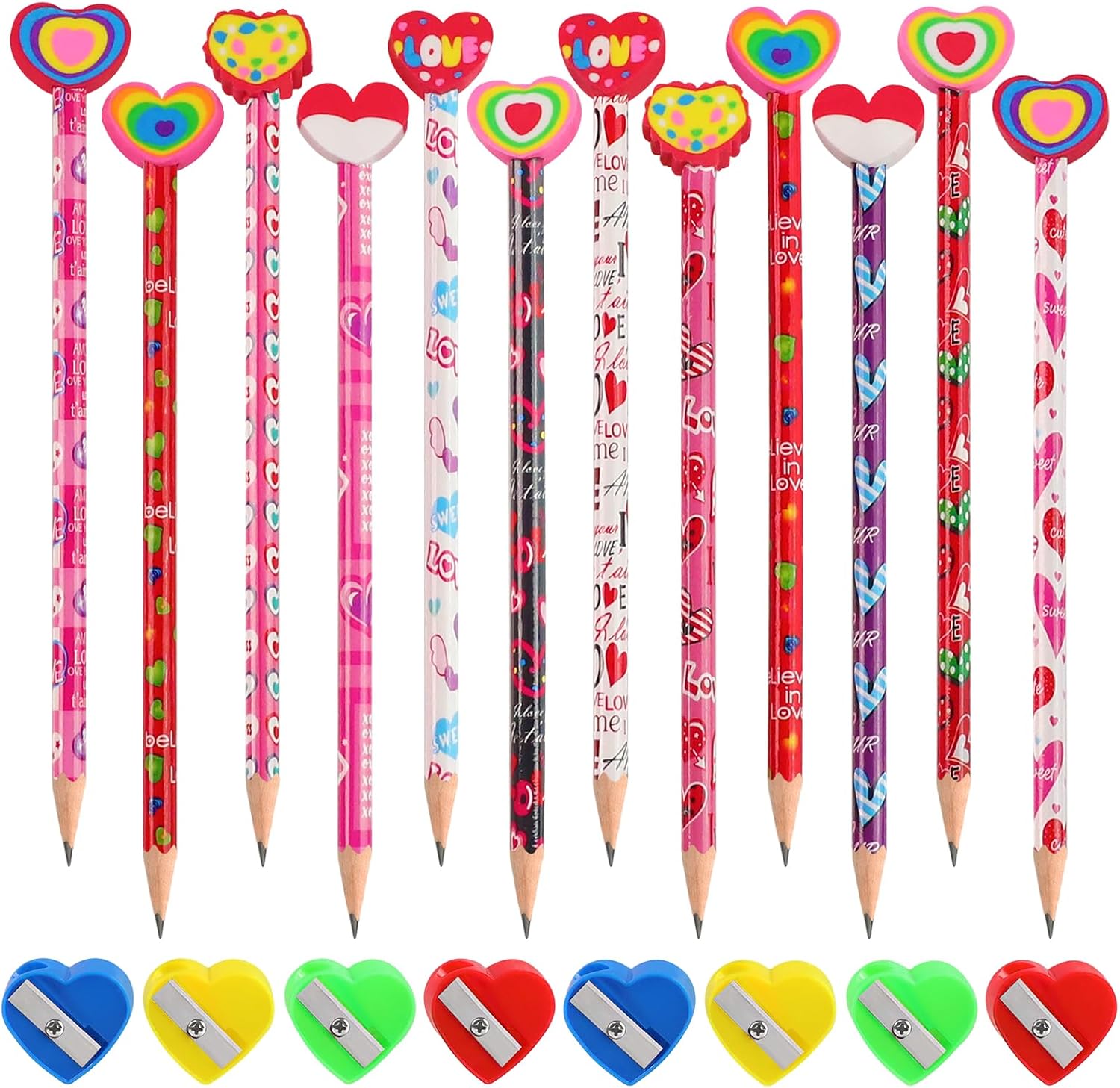 Amazon.com : 180 Pcs Valentines Day Gifts for Kids, 120 Valentine's Day ...
