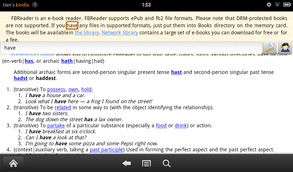 mSPDict - English dictionary - App on Amazon Appstore