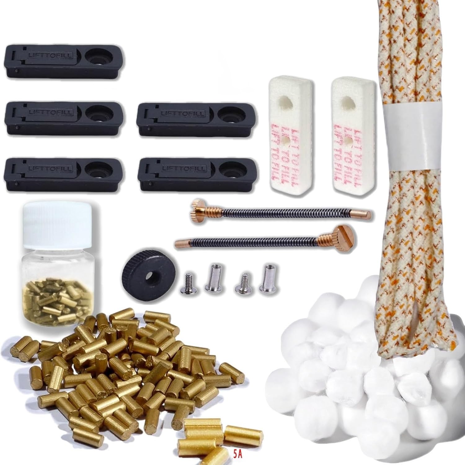 Amazon.com: Universal Gasoline Lighter Repair Kit for Fluid and Butane ...