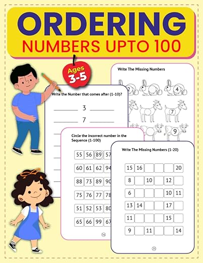 ORDERING NUMBERS UPTO 100 | Missing numbers | COMPARING NUMBERS | What ...