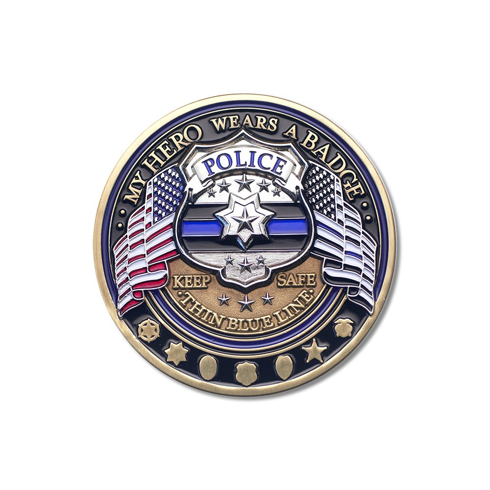 Buy Law Enforcement Appreciation Challenge Coin · Police Officer Thank ...