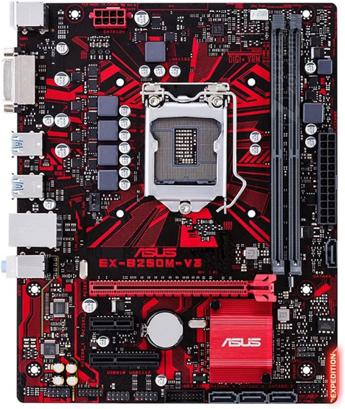 Amazon.com: JYHF Computer Motherboard Fit for Asus EX-B250M-V3 Intel ...
