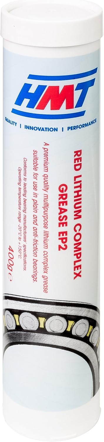 HMT HMTTRLCEP2 Red Lithium Complex Grease EP2-400g Cartridge : Amazon ...