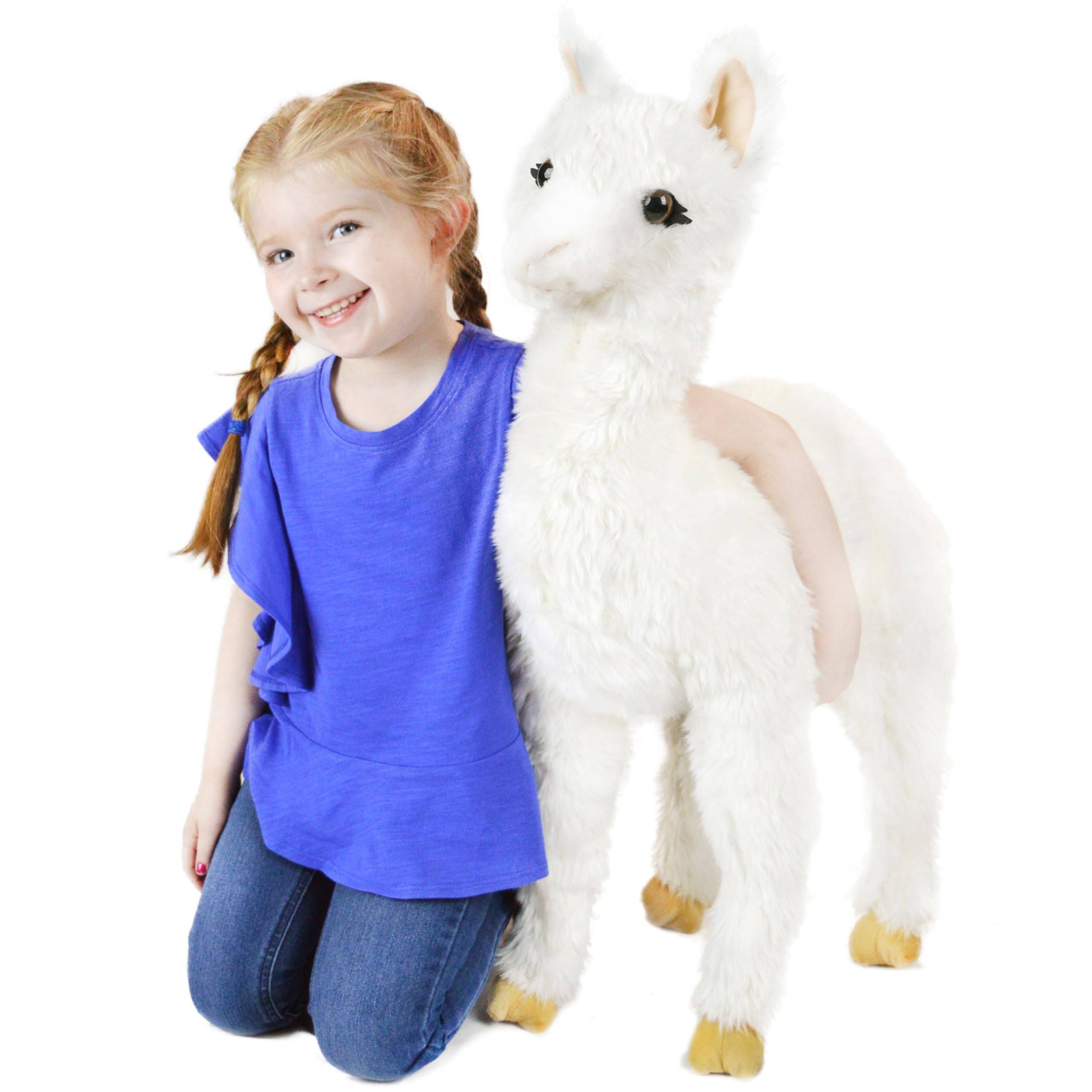 Alana The Alpaca 30 Inch Tall Stuffed Animal Big Plush | Desertcart Kenya