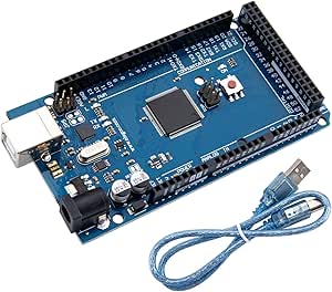 Amazon.com: MEGA R3 Board with ATmega 2560 and USB Cable, Compatible ...