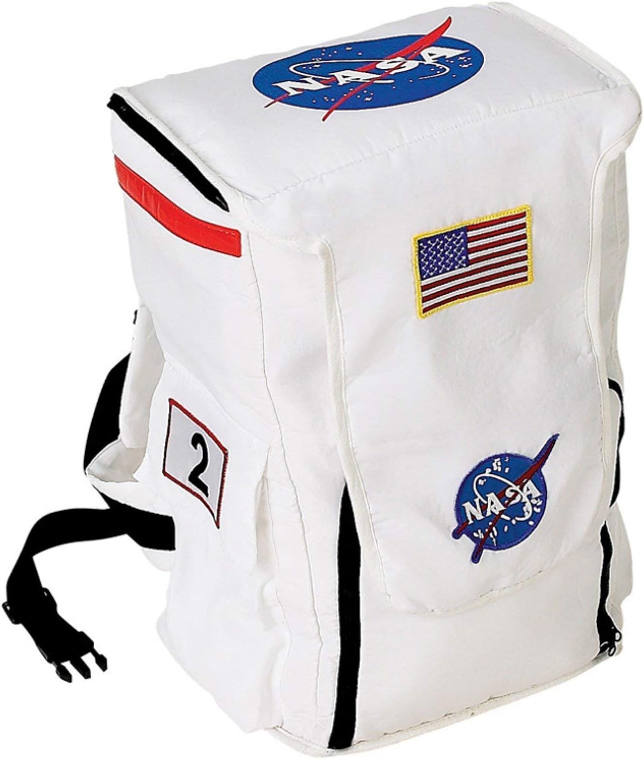Aeromax Jr Astronaut Costume Space Backpack, White, One Size, White ...