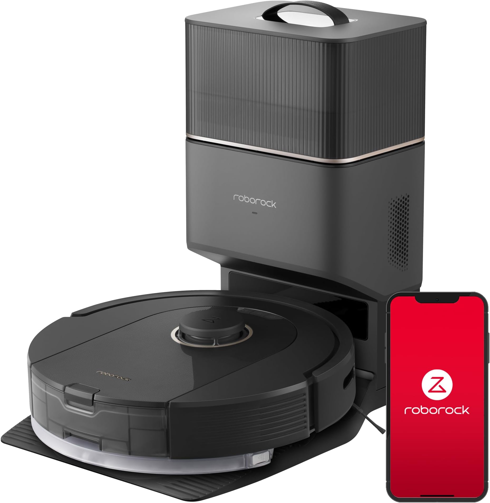 Amazon | Roborock QR52-04 Q Revo(黒) 4way全自動ドックQ搭載 ロボット掃除機 | roborock | ロボット型クリーナー