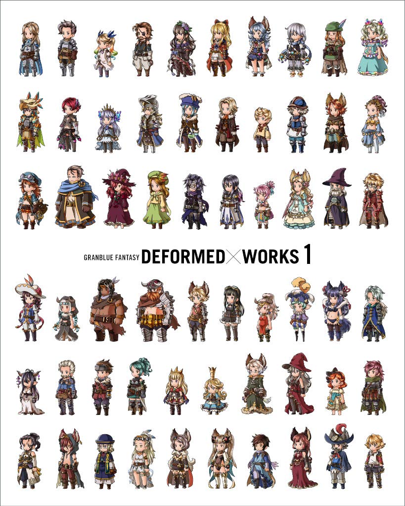 Amazon.com: GRANBLUE FANTASY DEFORMED×WORKS 1(Japanese Edition ...
