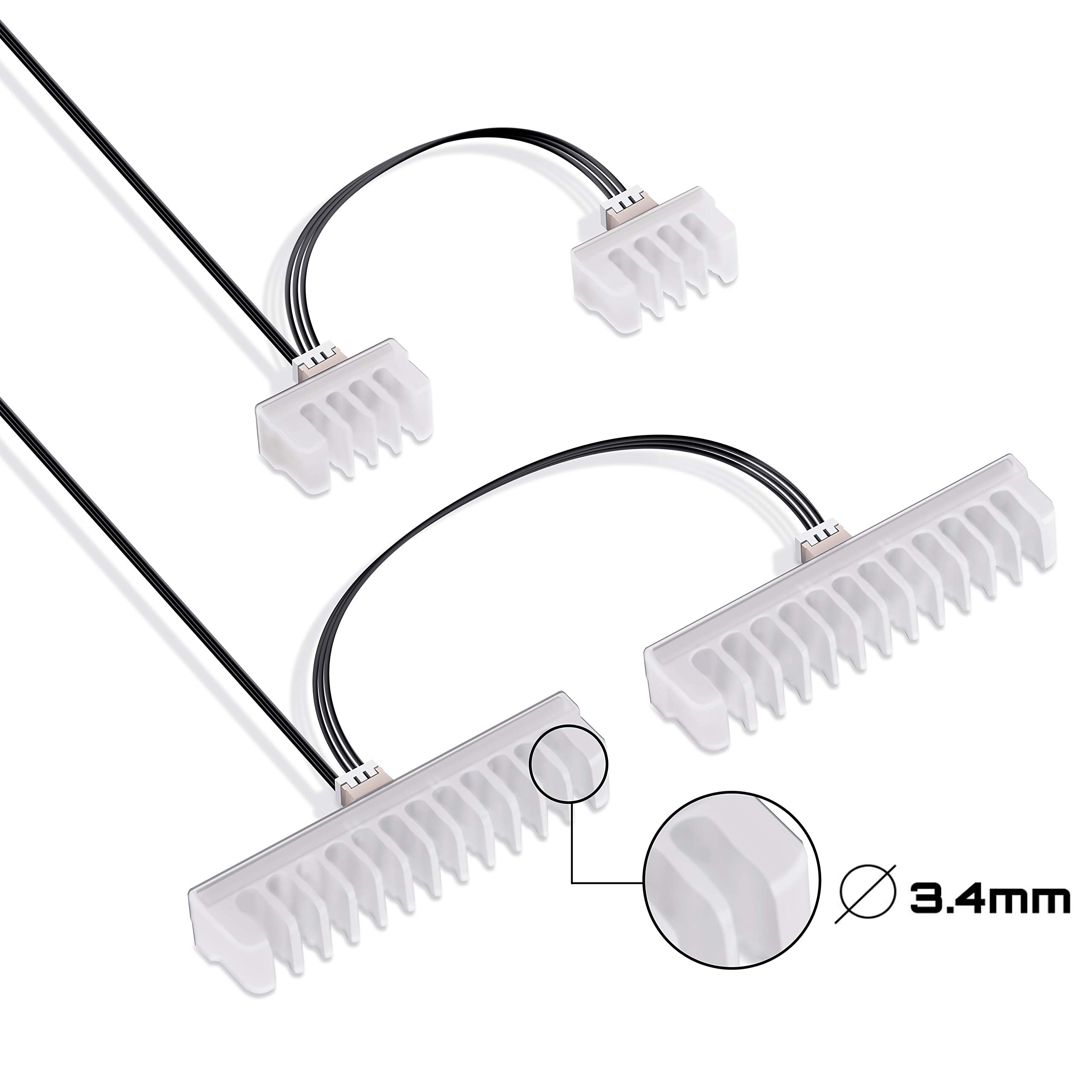 EZDIY-FAB RGB Cable Comb - 2X...B07NYY8W47 | Encarguelo.com