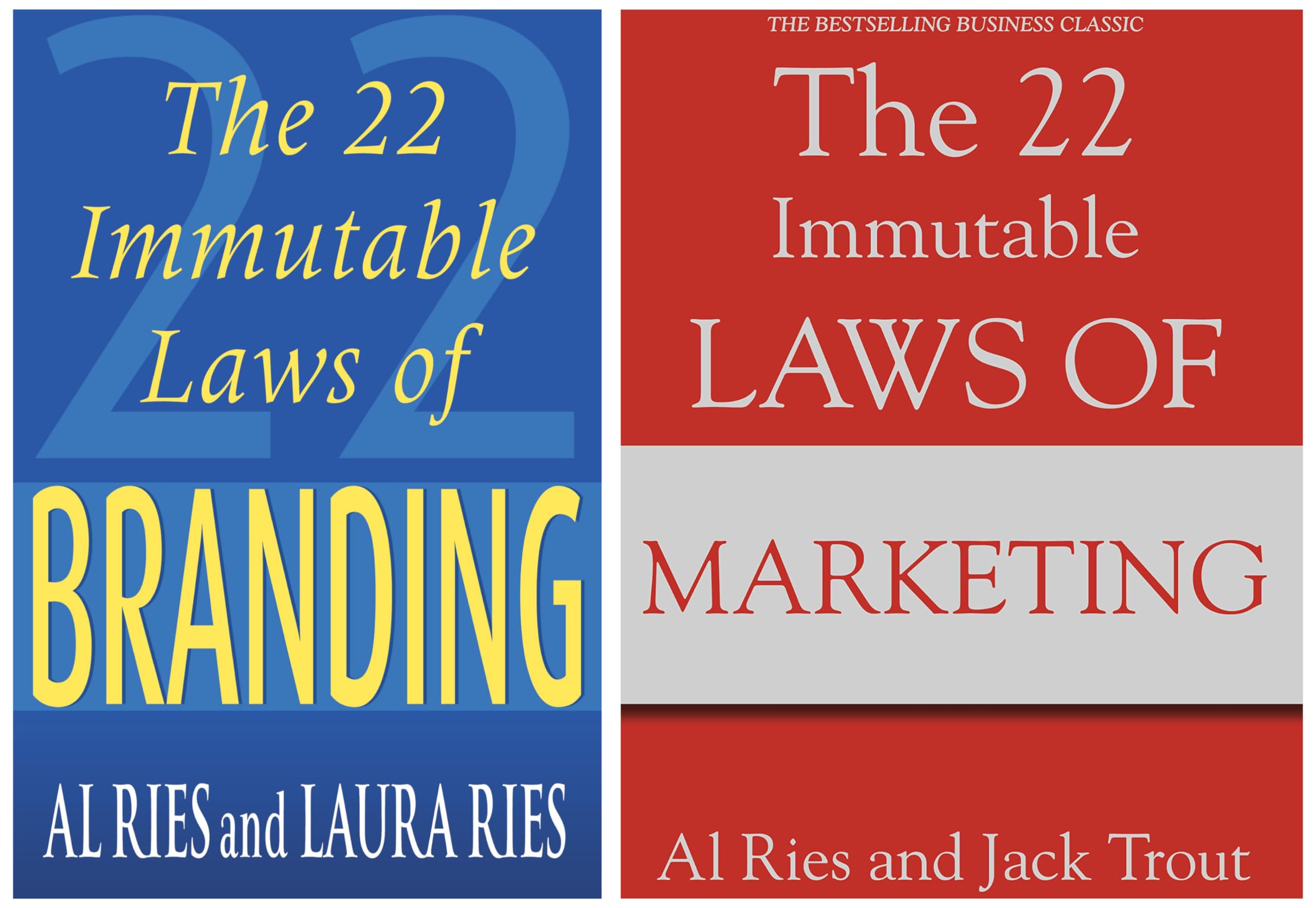 Amazon.in: Buy THE 22 IMMUTABLE LAWS OF MARKETING & THE 22 IMMUTABLE ...