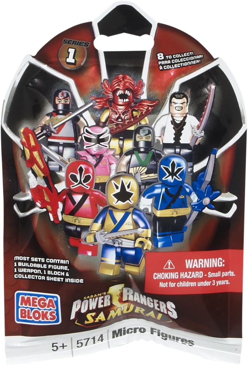 Mega Bloks Power Rangers Blind Bags Series 2 : Amazon.co.uk: Toys & Games