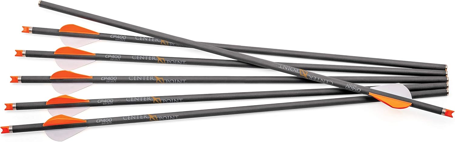 CenterPoint Archery CP400 Select 400-Grain 20-Inch Carbon Arrows ...