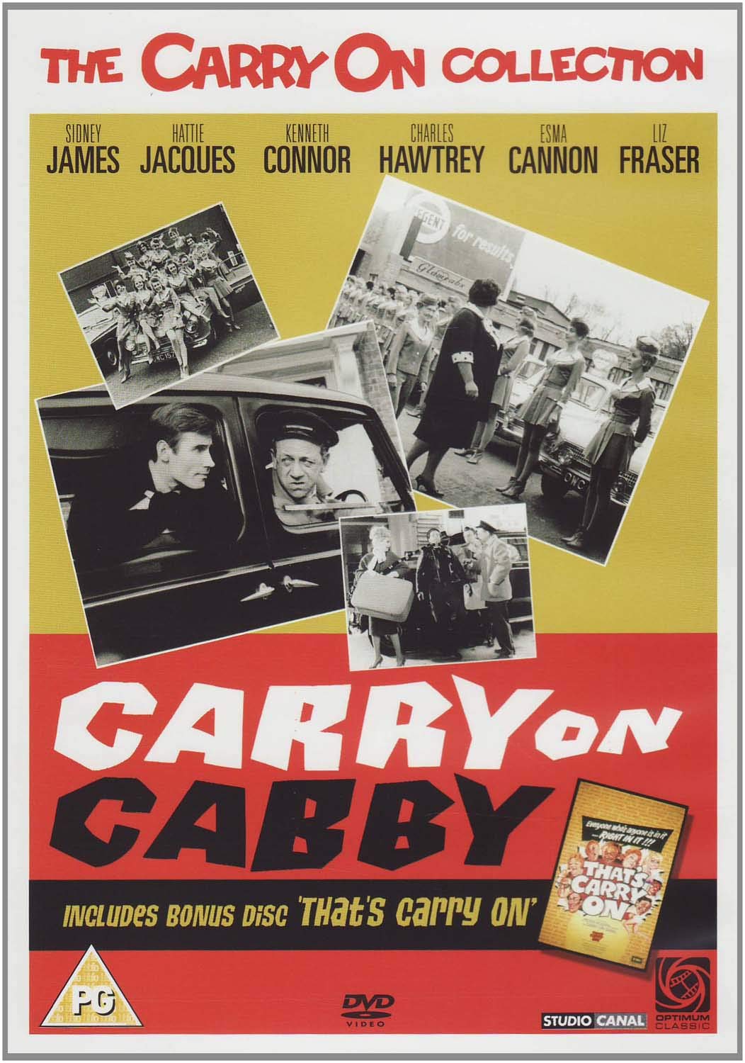 Carry On Cabby That'S Carry On [DVD]: Amazon.co.uk: Kenneth Williams ...