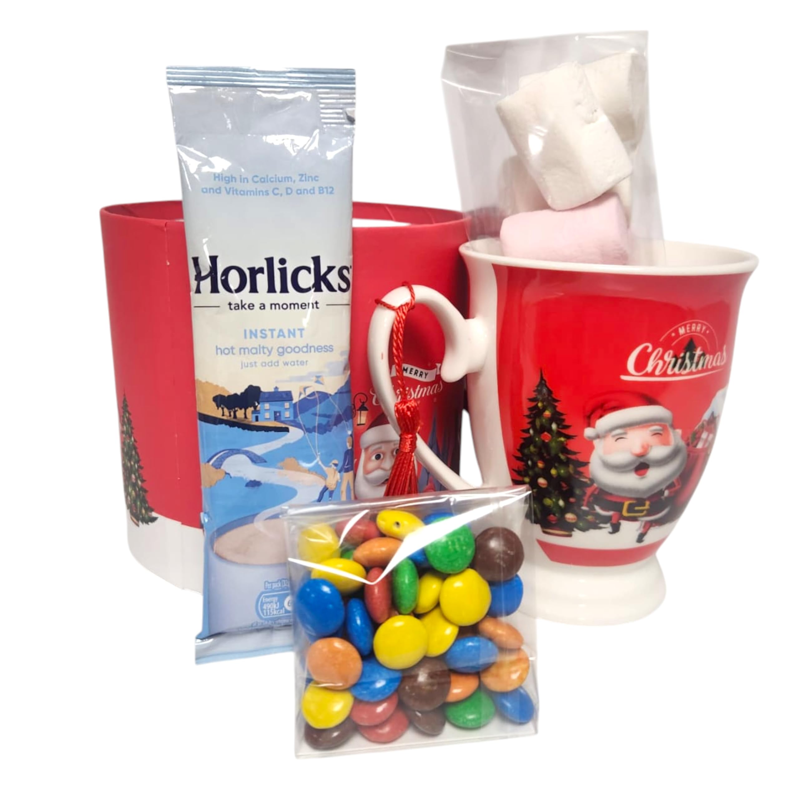 Christmas Hot Chocolate Mug Gift Set – Festive Mug, Horlicks Hot ...