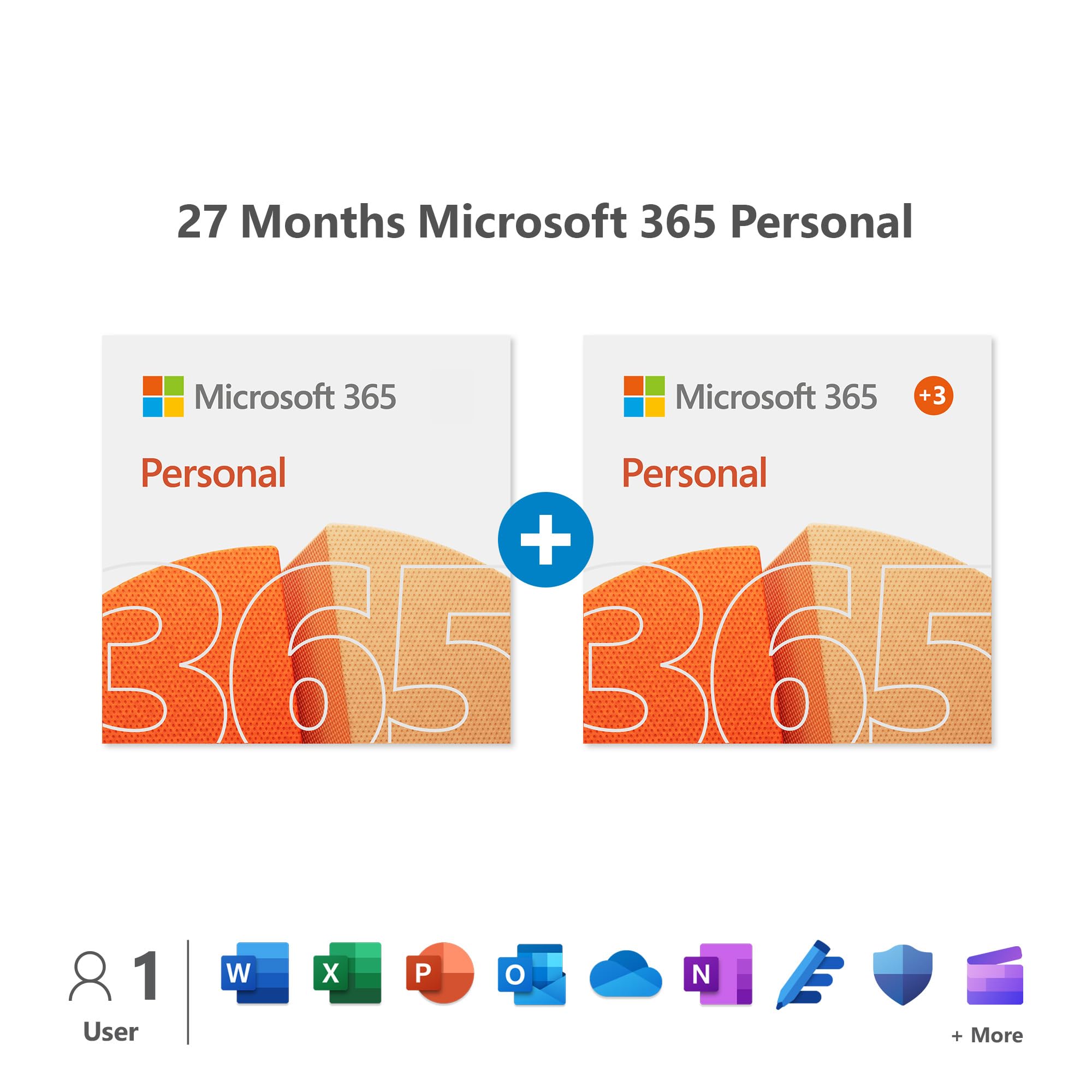Buy Microsoft 365 Personal | 27-Month Subscription | 1 Person | Word ...