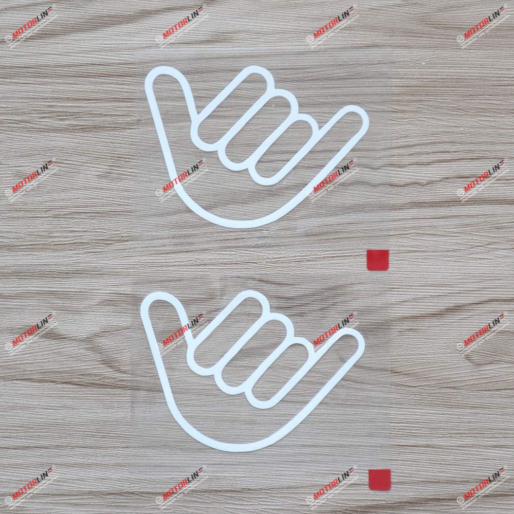 Logo Hawaiano Shaka Shaka Hand Mahalo Aloha Hand Sign Hawaii Graphic