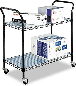 Amazon.com: SAF5337BL - Safco Wire Utility Cart : Office Products