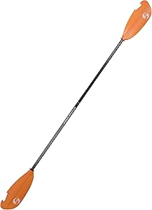 KERCO Angler Pro Carbon Fiber Kayak Fishing Paddle 260cm (Orange ...