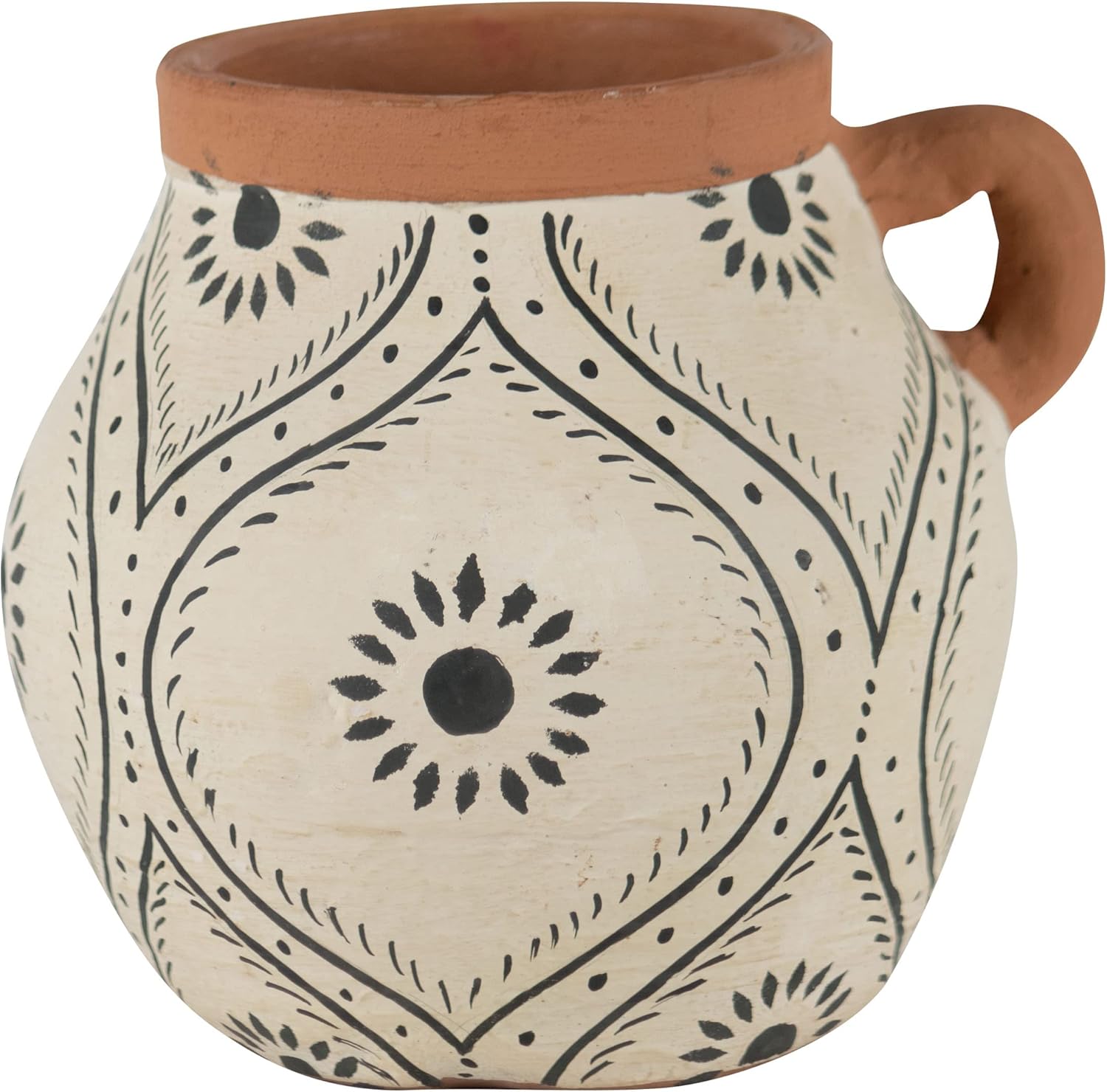 Foreside Home and Garden Natural Terracotta Bud Vase - Foreside Home ...