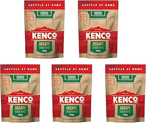 Kenco Decaff Instant Coffee Refill 150G x 5 (750g Total) : Amazon.co.uk: Grocery