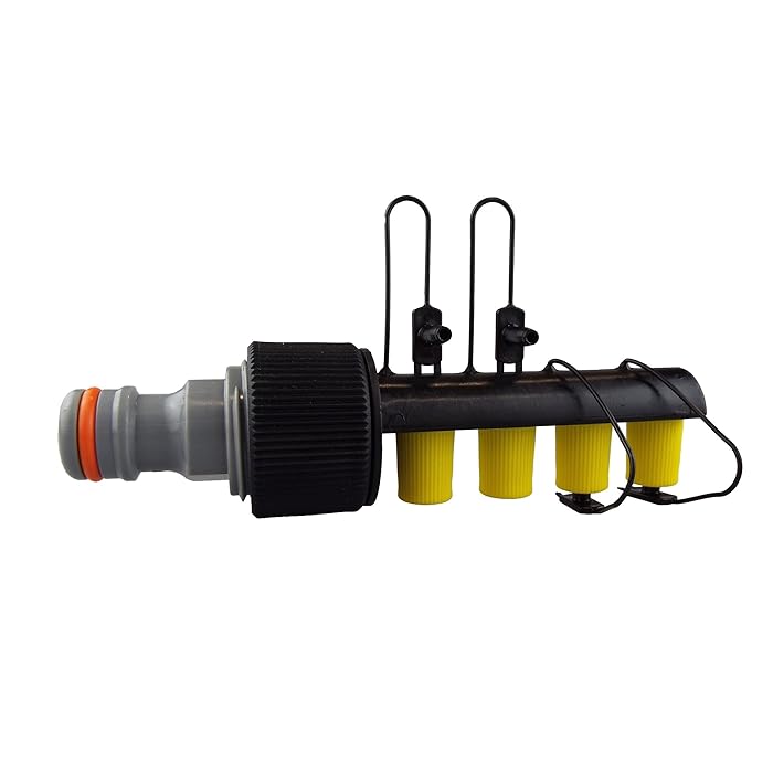 Buy Cost Wise Micro irrigation 4 way manifold/splitter(ALLOWS YOU TO ...