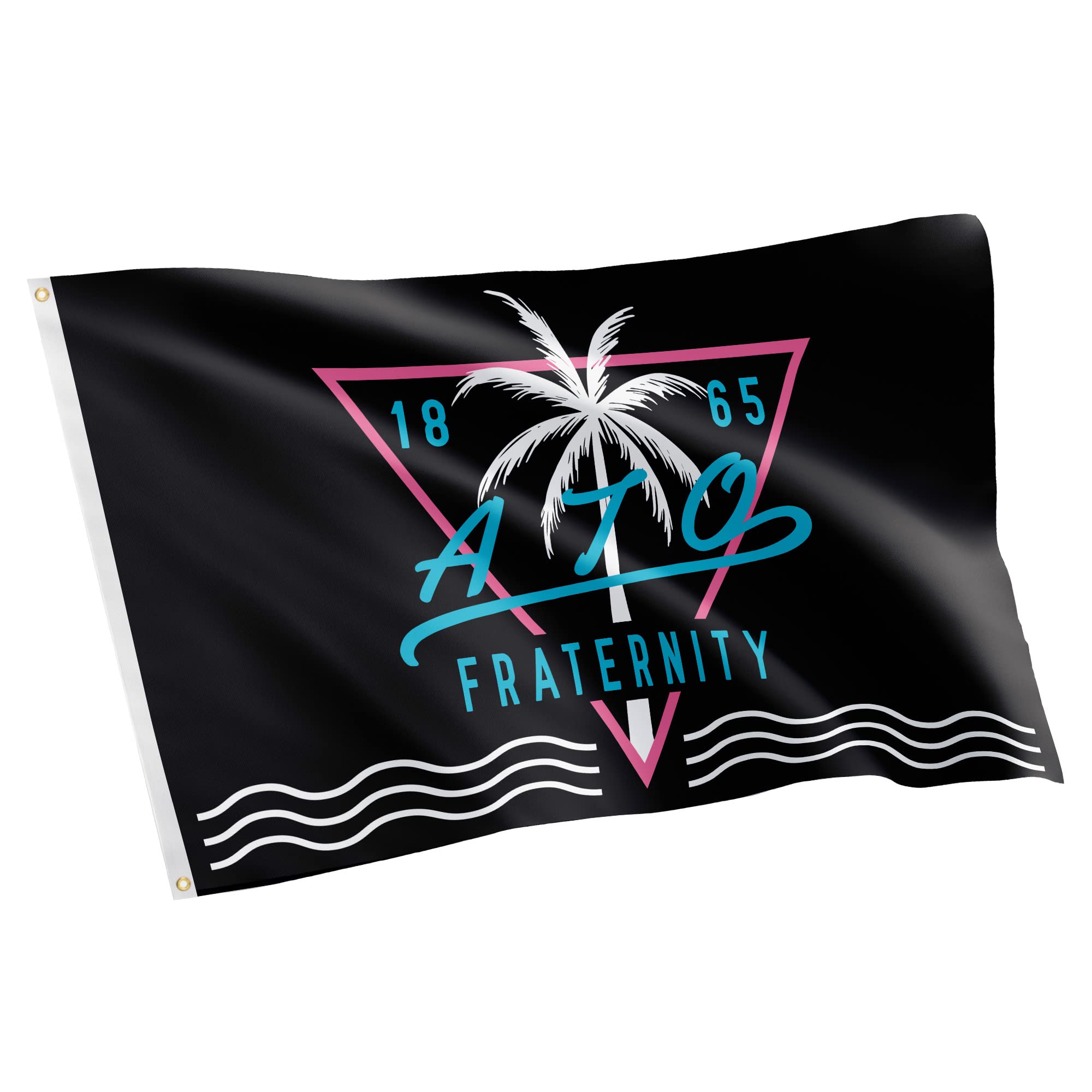 Amazon.com : Desert Cactus Alpha Tau Omega Flag Fraternity Greek ATO ...