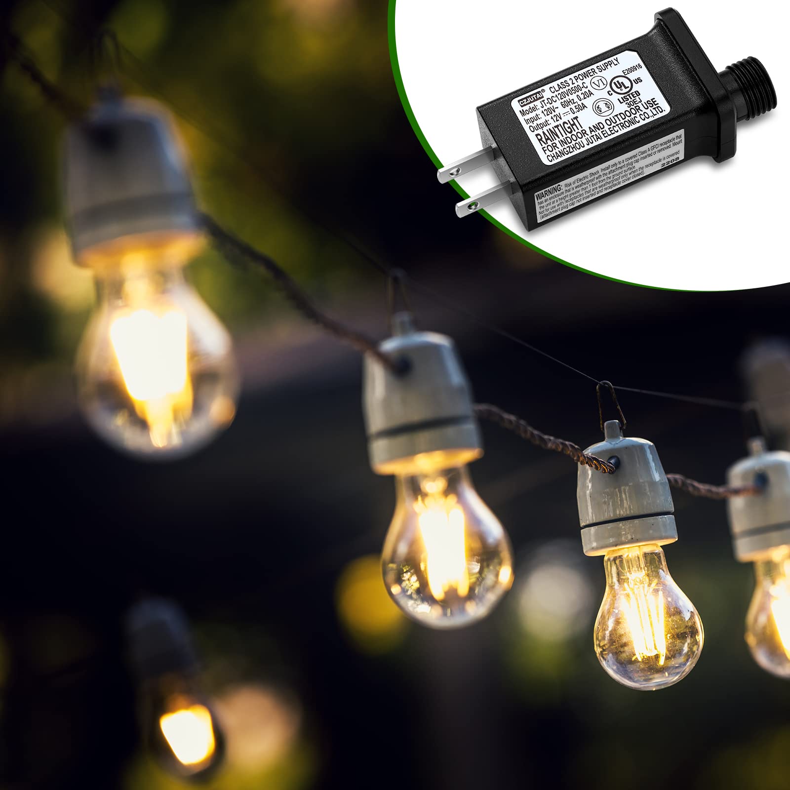 Snapklik.com : 2 Pieces LED Transformer Replacement Class 2 Power ...