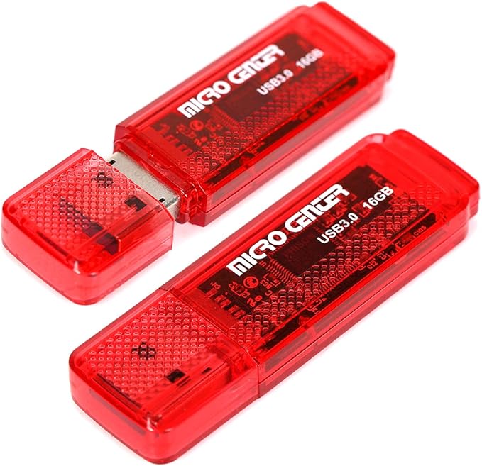 Amazon.com: Micro Center SuperSpeed 2 Pack 16GB USB 3.0 Flash Drive Gum ...