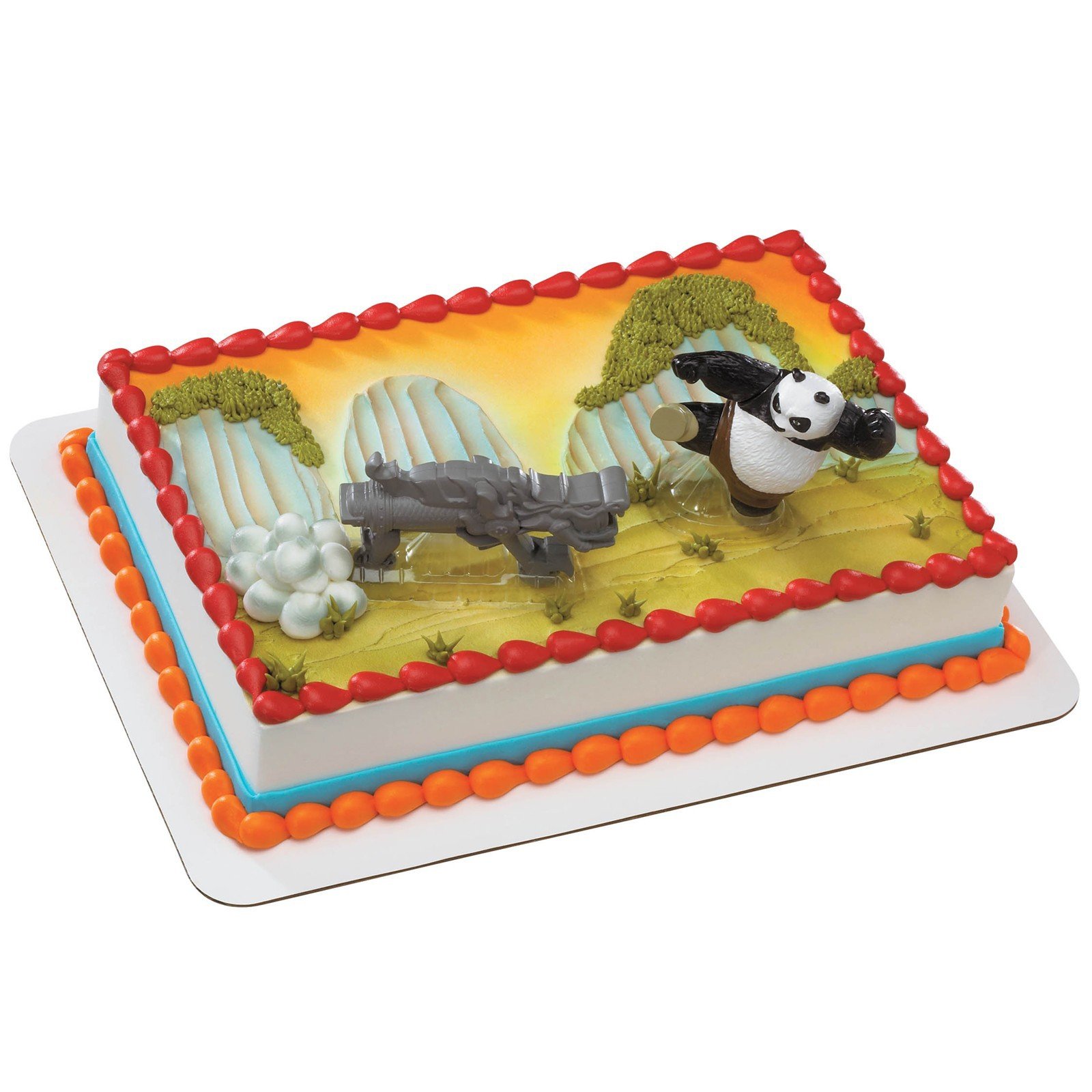 Buy CelebrateExpress Kung Fu Panda 2 Kaboom of Doom Cake Topper Party ...