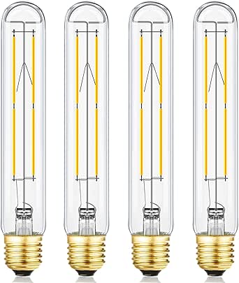 Leools Dimmable E26 Light Bulb 8W Equal 75 watt led Light Bulb AC120V Edison Light Bulbs 75 Watt ...