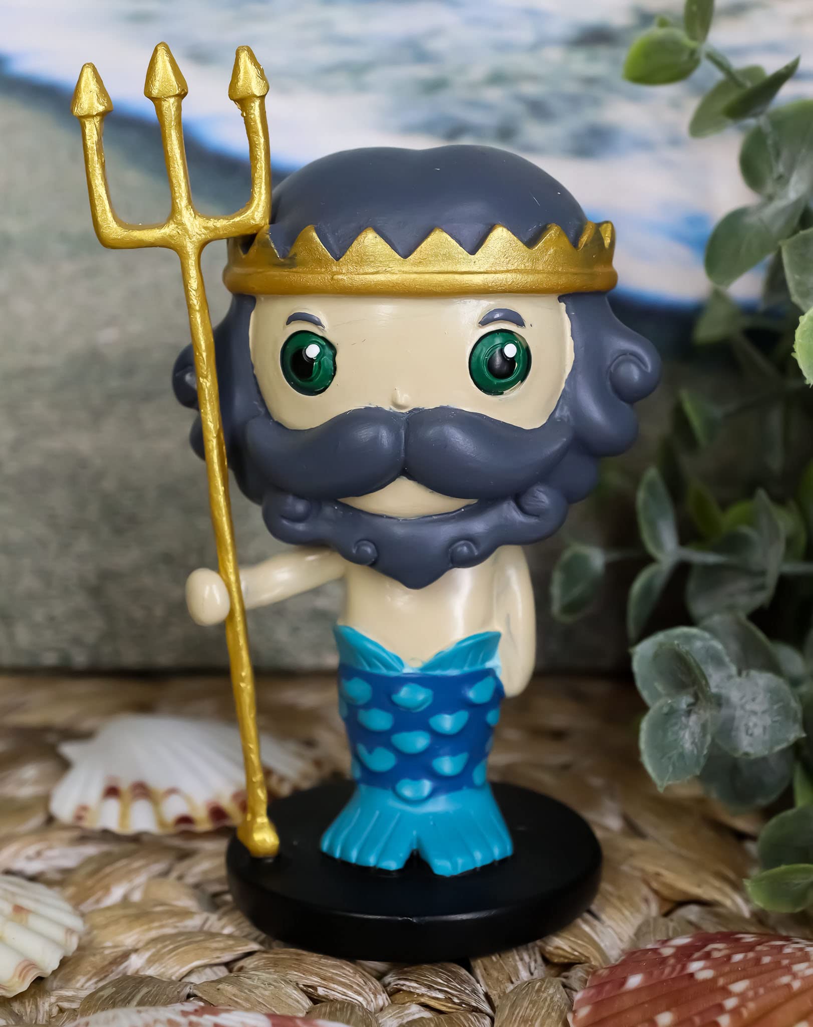 Buy Ebros Greekies Collection Greek Mythology Poseidon with Trident ...