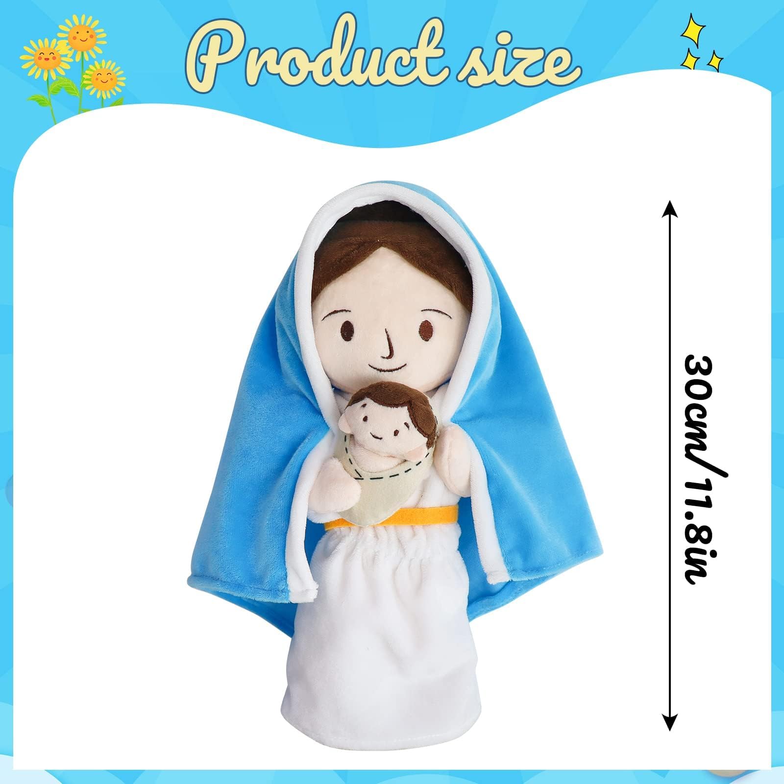 Jesus Plush Amazon Y Friend Jesus Plush Doll, Jesus Stuffed Doll Jesus ...