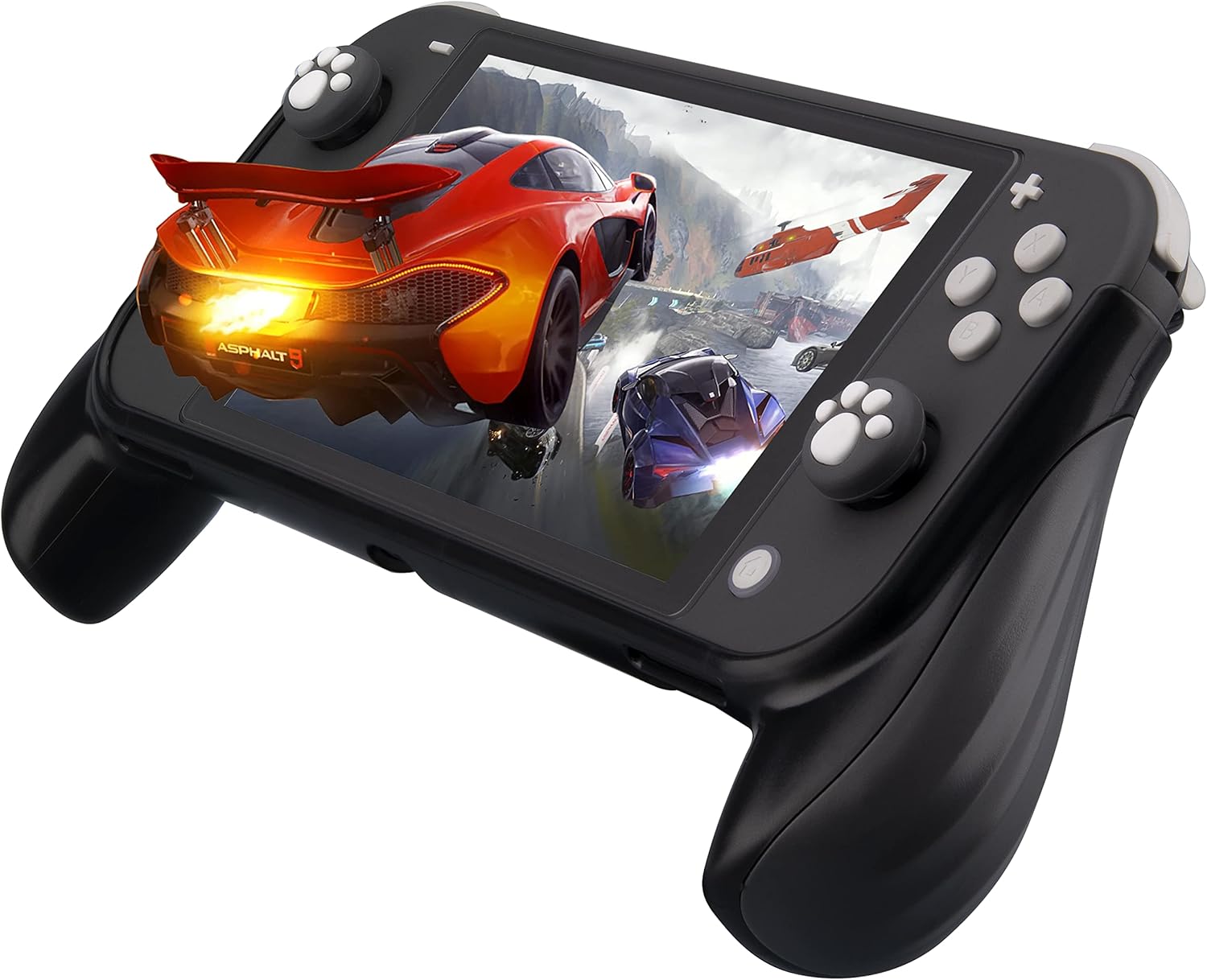 Lammcou Handle Grips Kit Compatible with Nintendo Switch Lite 2019 ...