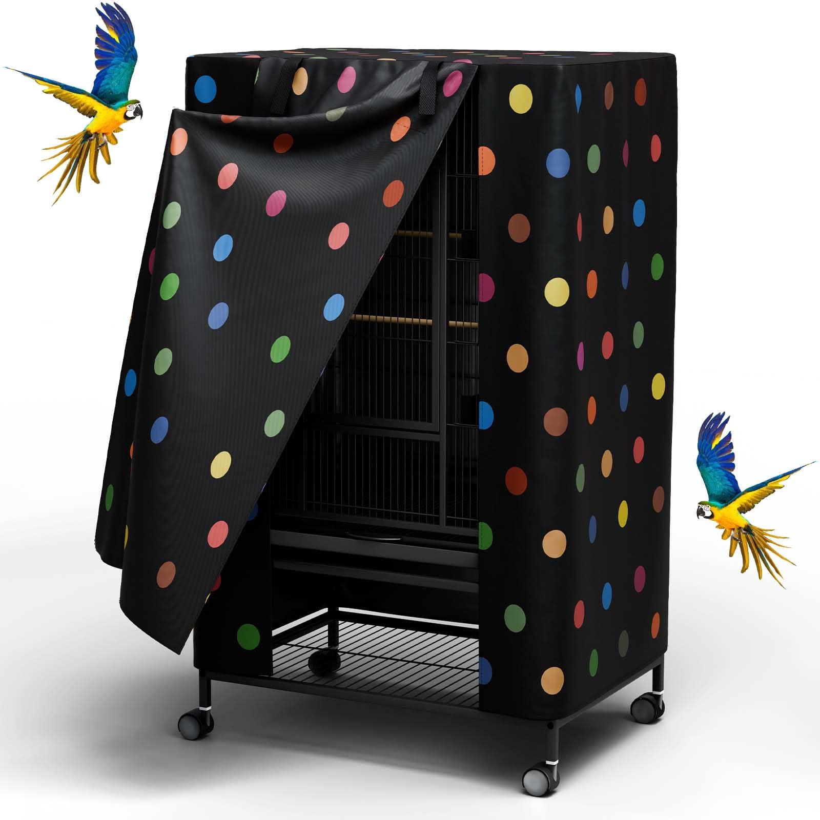 Amazon.com : Tchvt Nighttime Bird Cage Covers with Zipper Panel ...