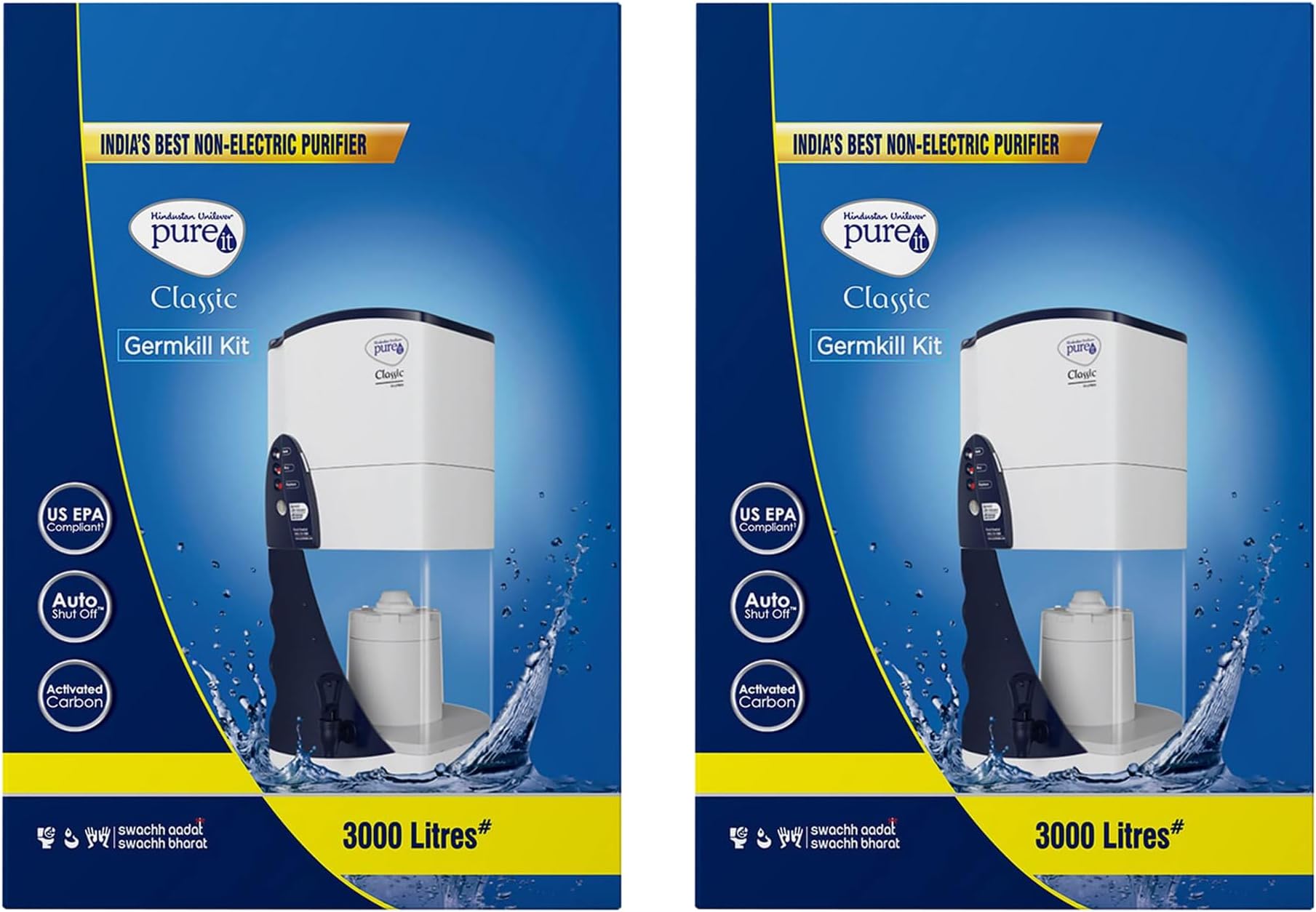 HUL Pureit Germkill kit for Classic 23 L water purifier - 3000 L ...