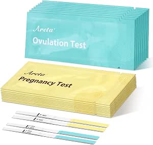 Amazon.com: Ovulation & Pregnancy Test Strips: 20 Ovulation Strips & 10 ...