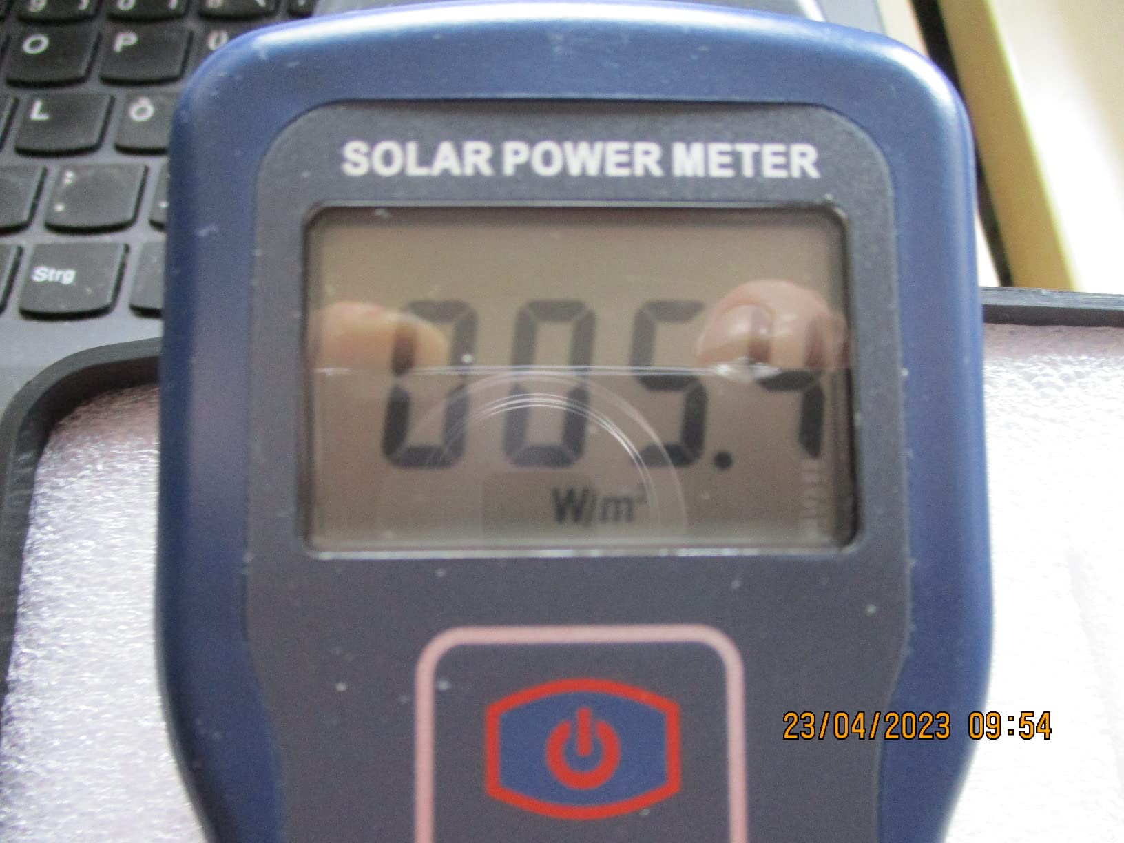 SM206 Digital Solar Power Meter Solar Radiation Energy Insolation ...