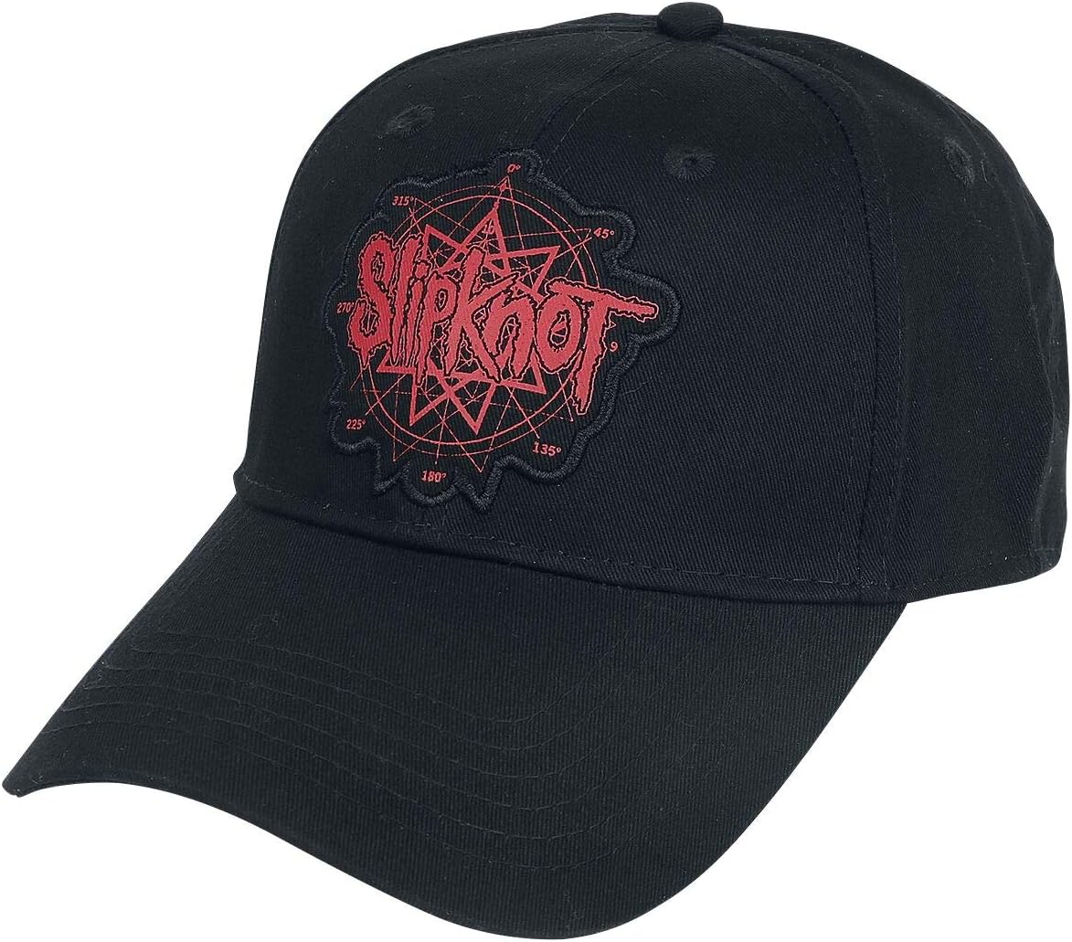 Slipknot Logo - Baseball Cap Unisex Cap Black, 100% Cotton, : Amazon.co ...
