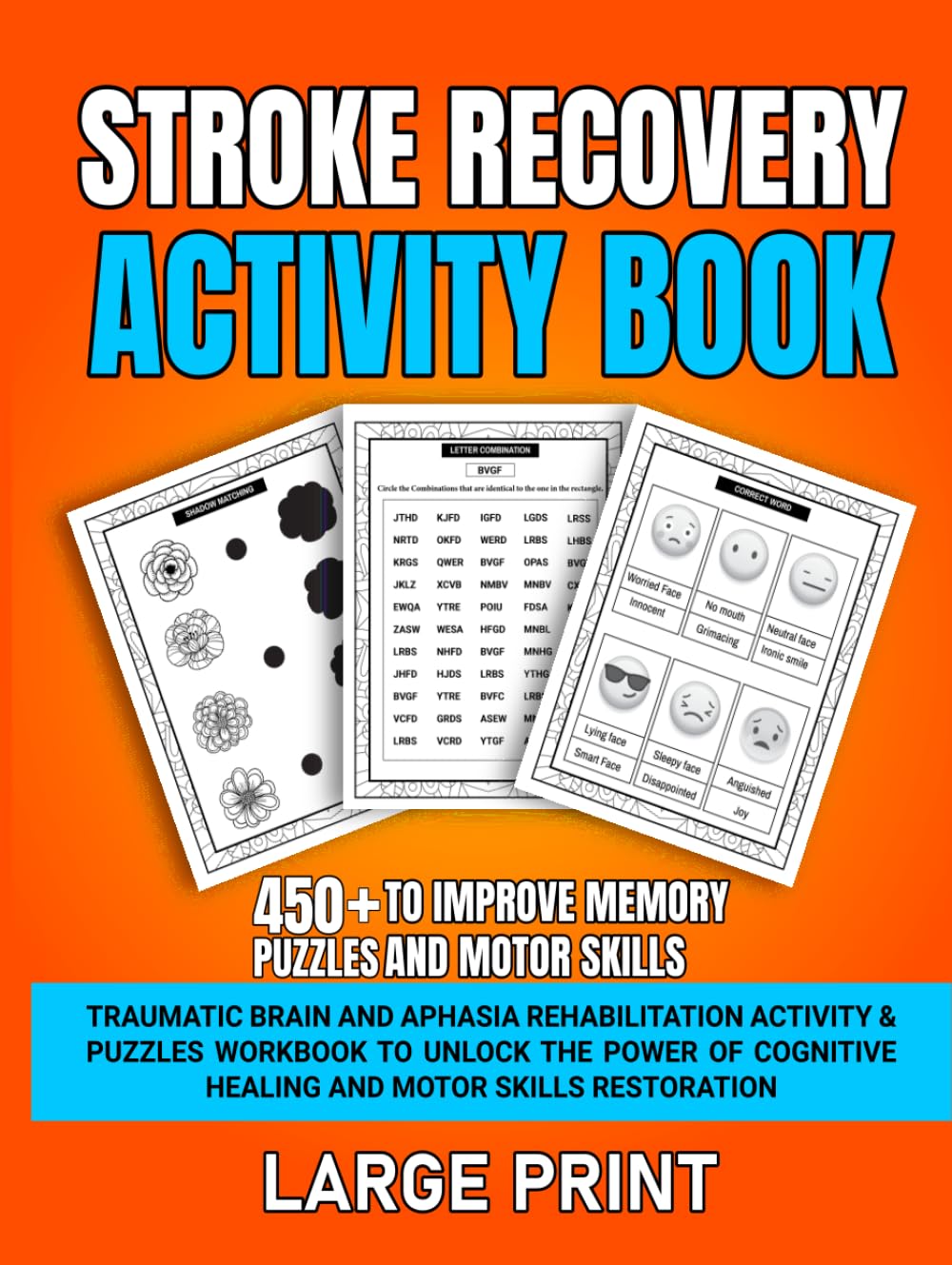 Stroke Recovery Activity Book: Traumatic Brain and Aphasia ...