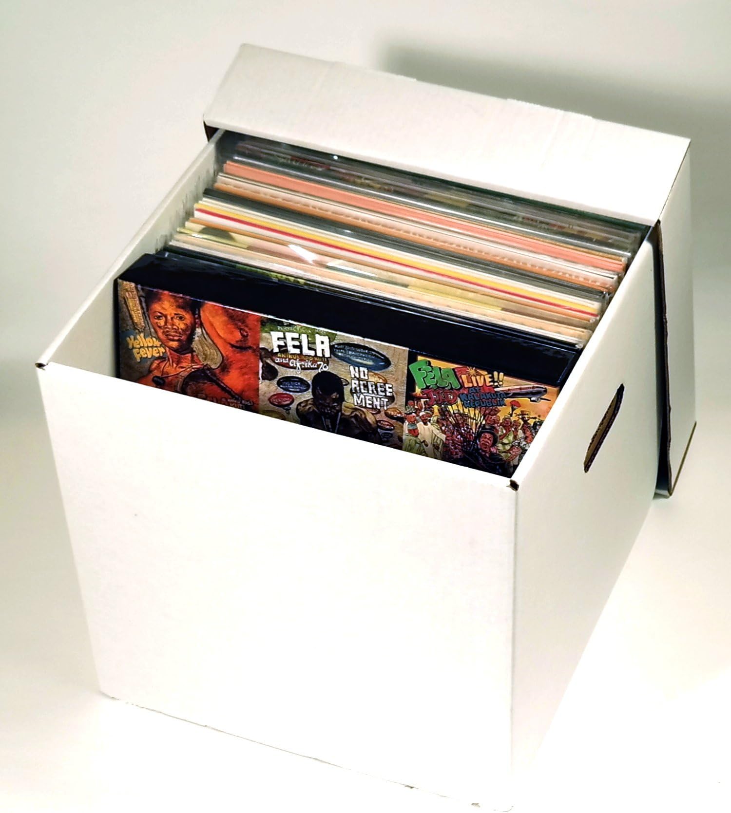 Amazon.com: Big Fudge Record Cube! Vinyl Record Storage Holder - Set of ...