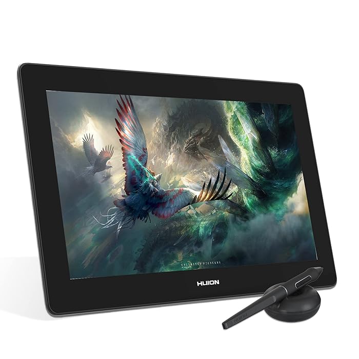 Buy HUION 15.6 Inch Kamvas Pro 16 Plus(4K) Full Laminated Anti-glare ...