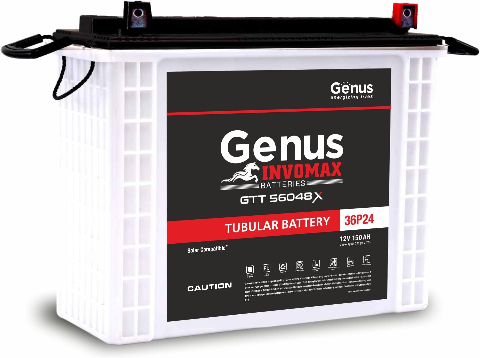 Genus Solar Inverter For Home Surja Pro 3200 24V - Double Battery ...