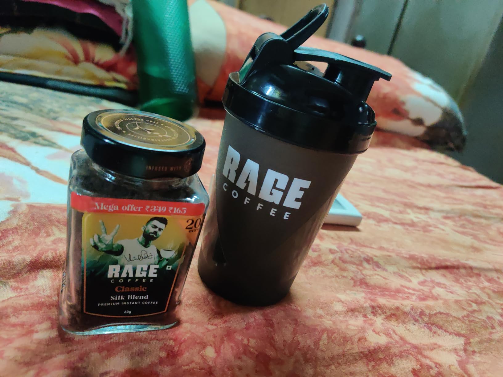 Rage Coffee - Silk Blend Assorted Sachets & Frother Coffee Kit Combo ...