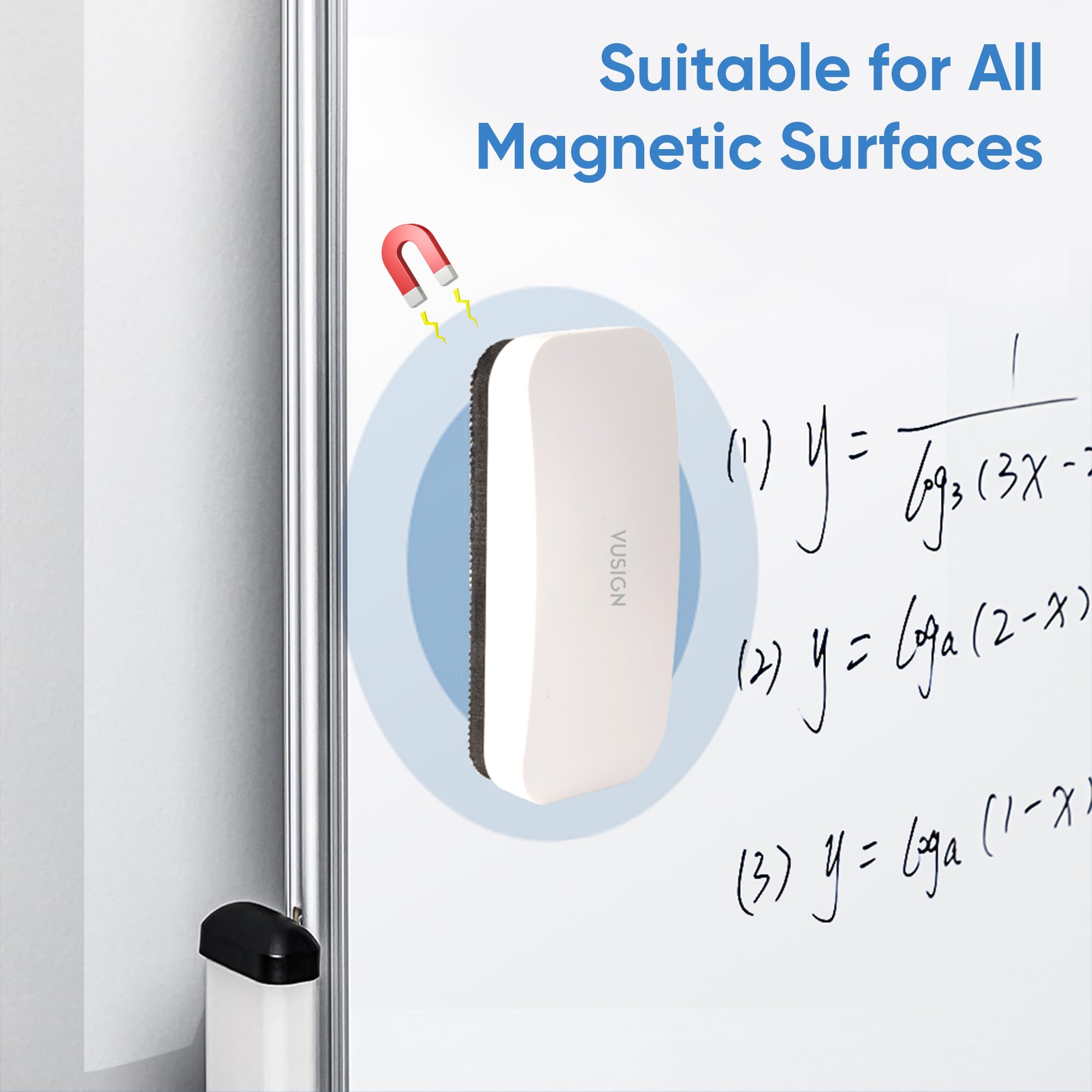 Snapklik.com : VUSIGN Magnetic Dry Erase Whiteboard Eraser