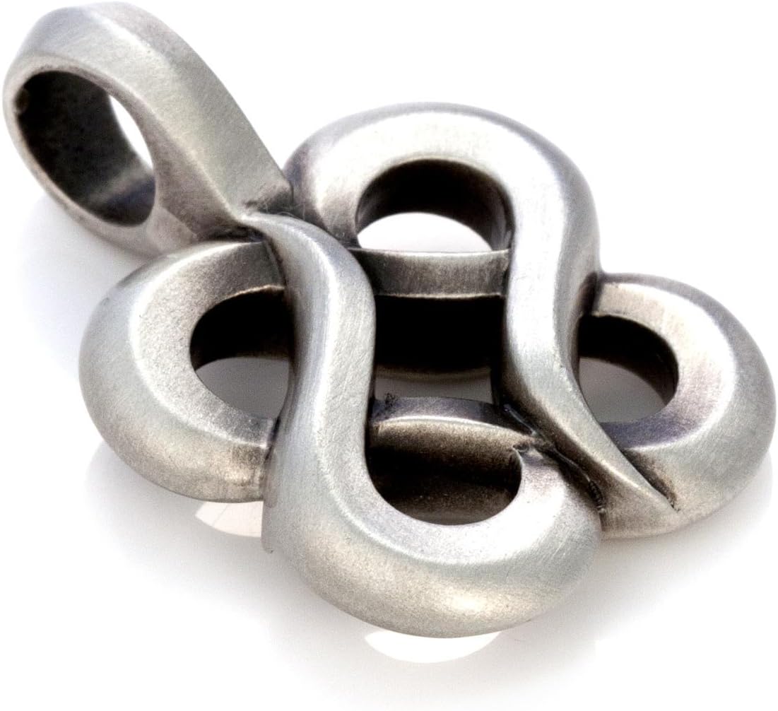 Amazon.com: BICO 'Unbounded Hearts' Pendant in a Satin Finish (E341 ...