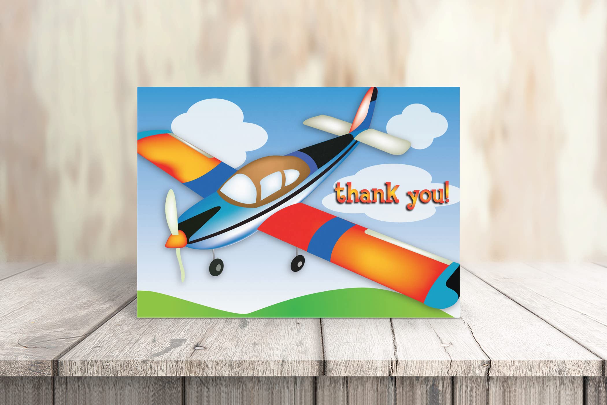 Airplane Thank You Note Amazon.com: Paper Clever Party Airplane Thank