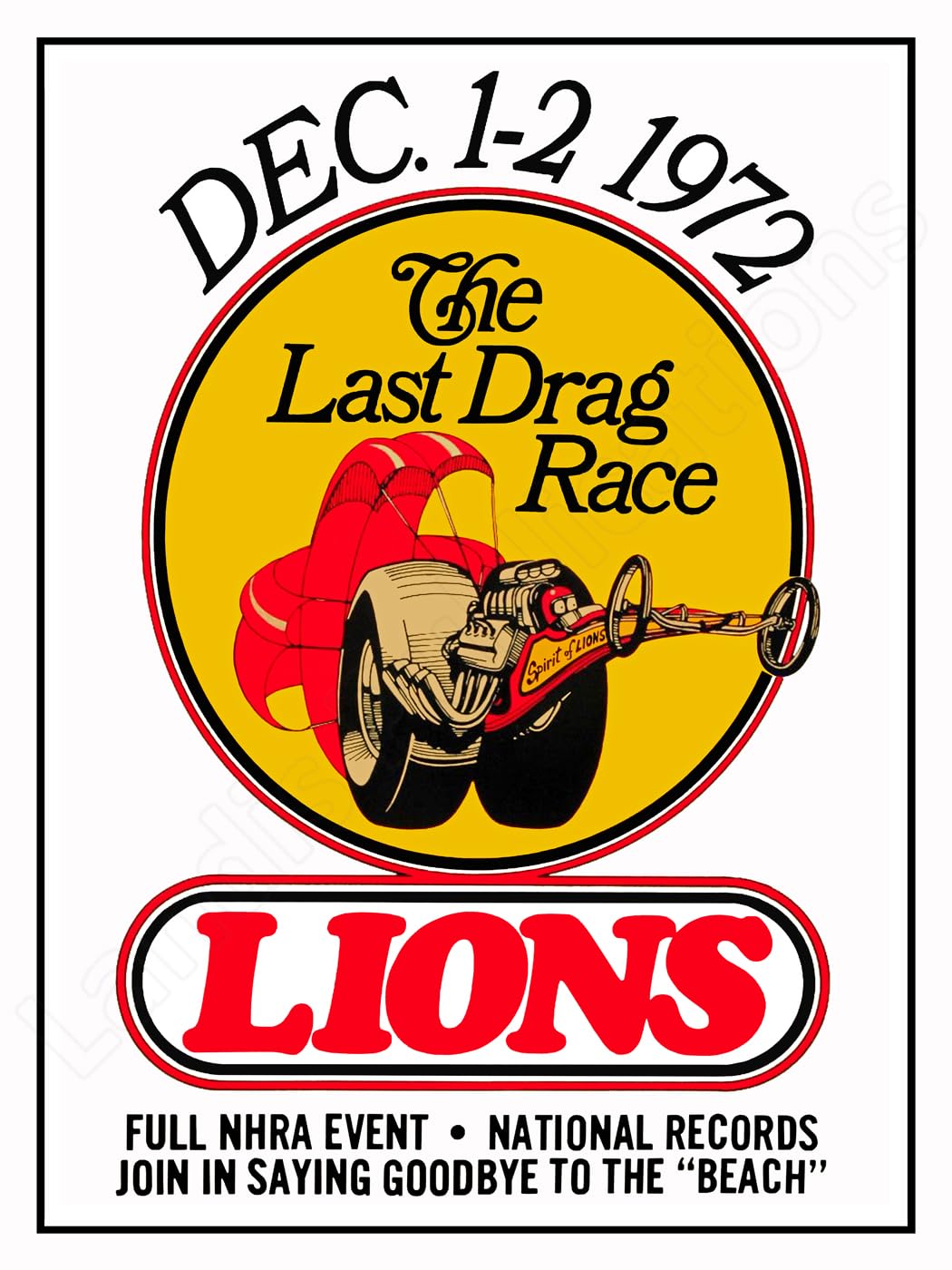Amazon.com: Lions Raceway - The Last Drag Race 1972 - NHRA Vintage ...