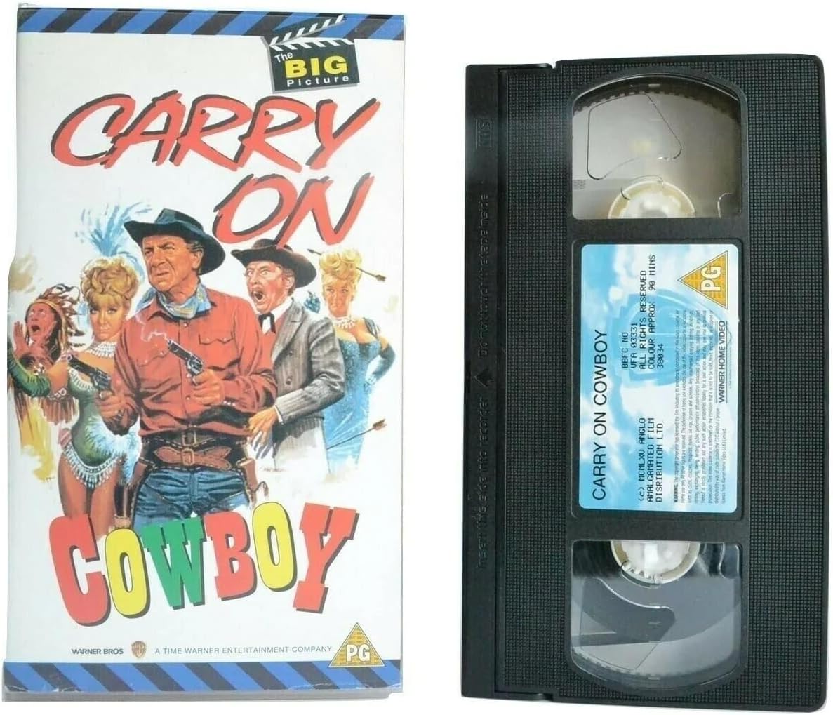 Carry On Cowboy [VHS] : Sid James, Kenneth Williams, Charles Hawtrey ...