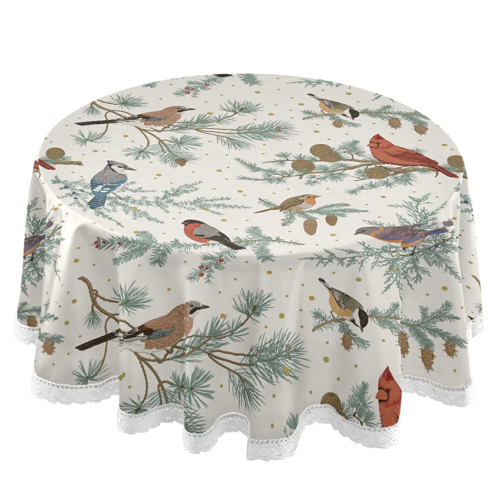 Tablecloth Birds Of The World